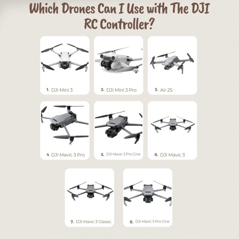 can you use the dji rc controller with other drones?